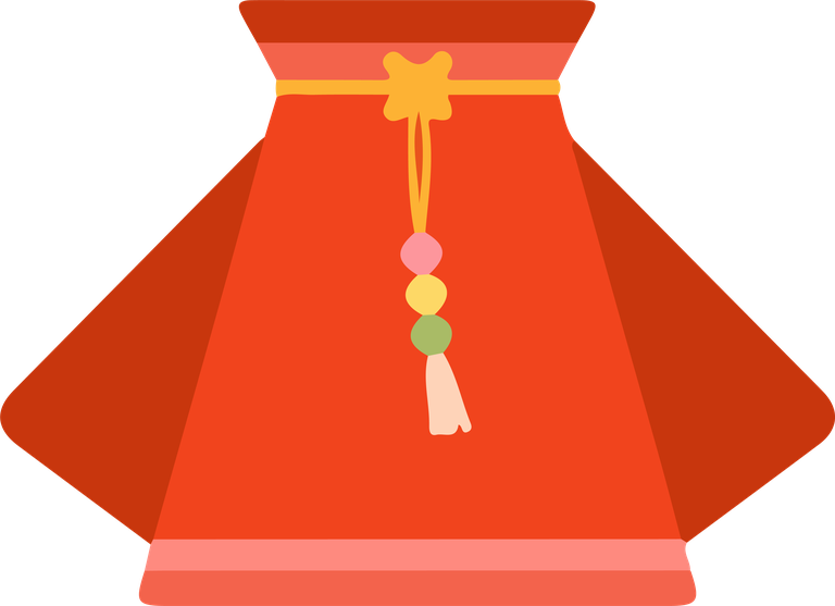 free korean traditional coin purse collection vector 127314