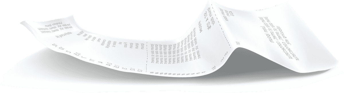 realistic receipt collection bill check ... | Magipik Free Vector