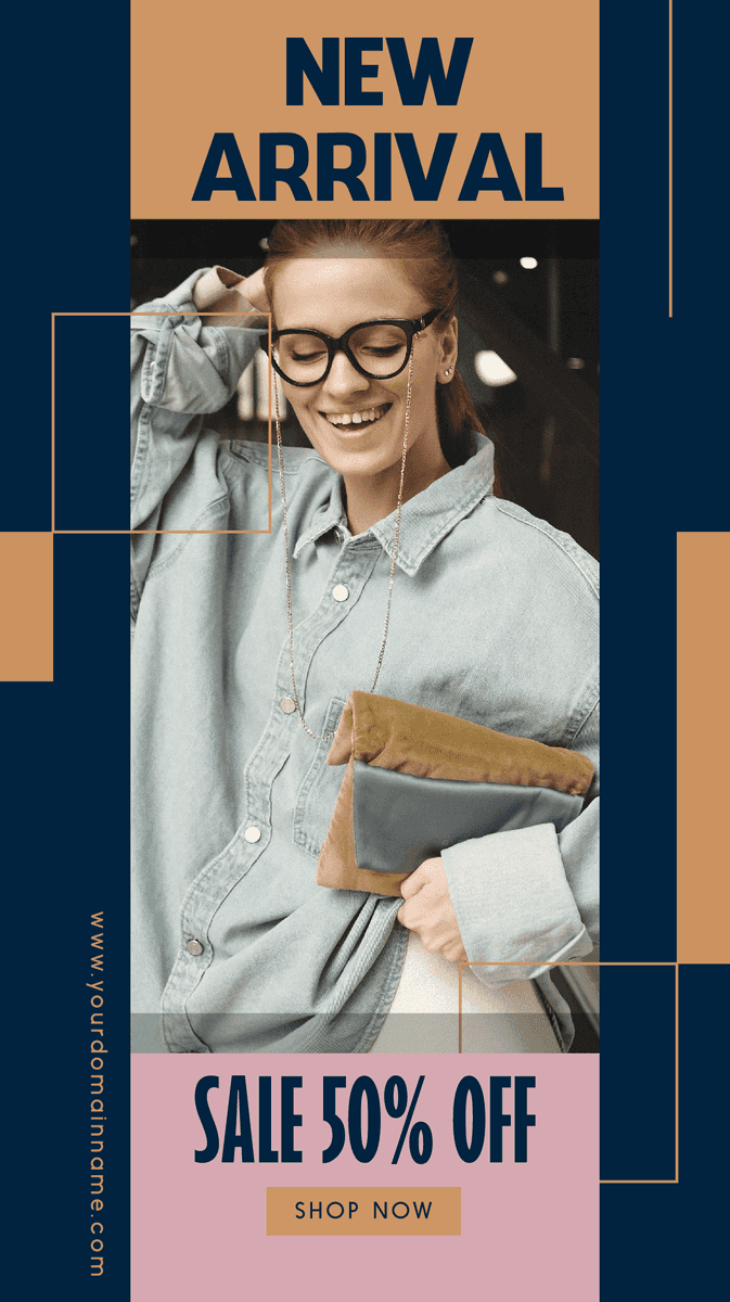 free vertical fashion sales and promotion vector 566342