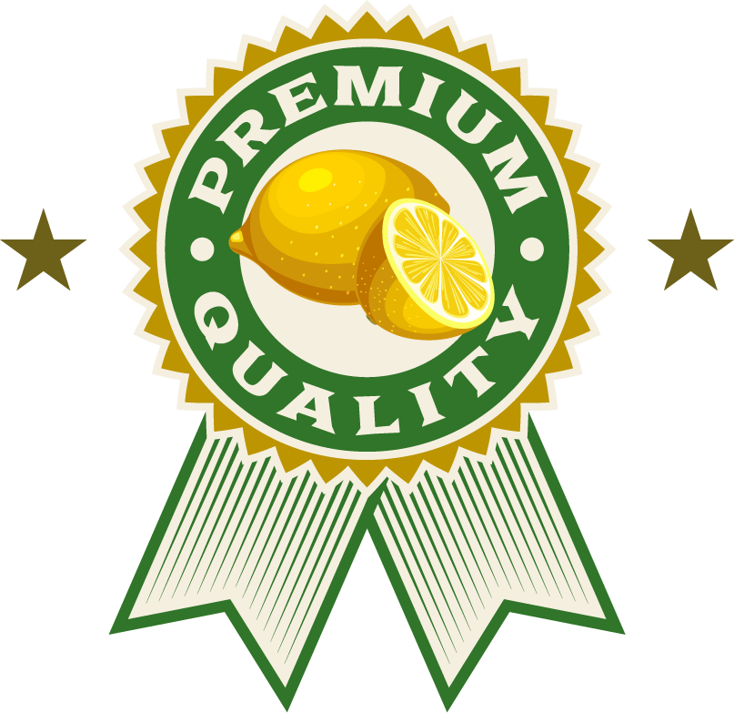 simple vintage lemon labels design for o... | Magipik Free Vector