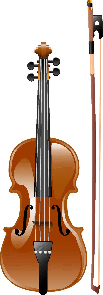 free violin set of musical instruments v... | Magipik Free Vector