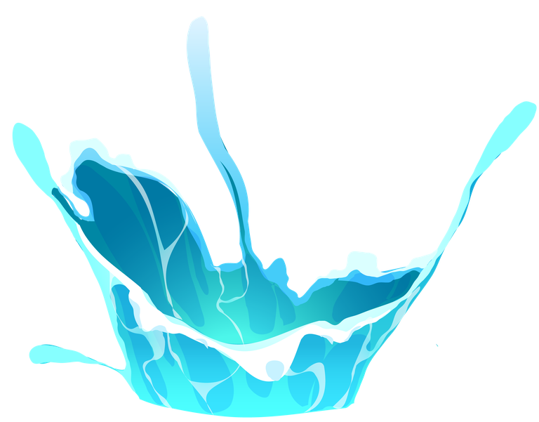 free water ripples collection cartoon water vector 351467