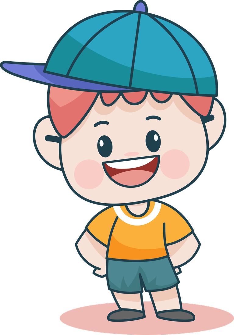 free young smart boy character with different vector 36346