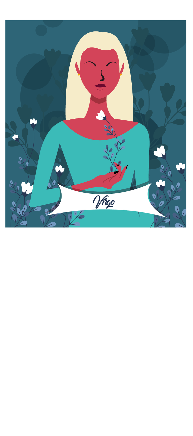 free zodiac icons collection female vector 231072